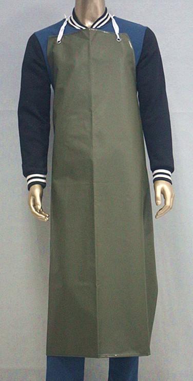 PVC Safety Safety Aprons Industrial Waterproof , Blue Splash Proof Apron