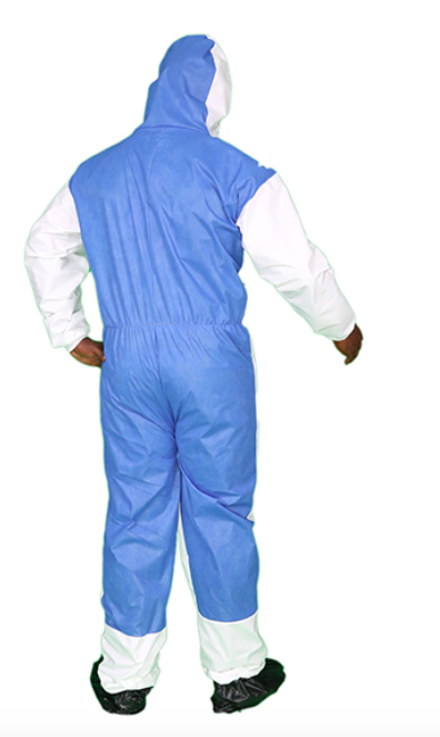 Cat 3 Type 5/6 Microporous Combines SMS Disposable Coverall Suit ...