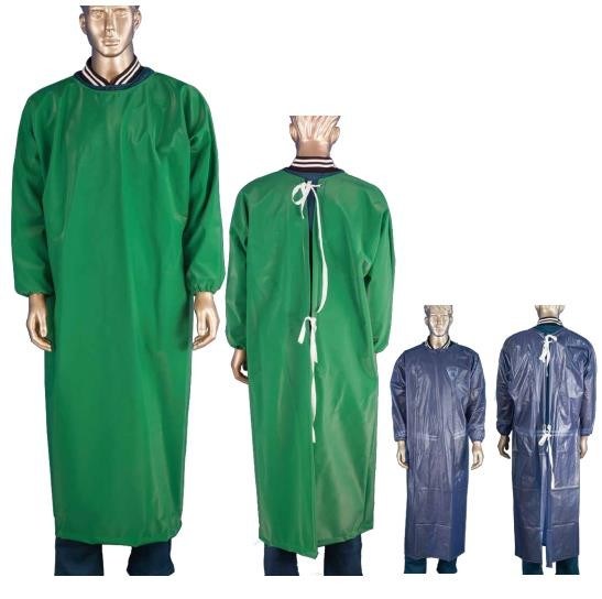 Industrail Protective PVC Long Sleeve Apron Safety For Adults 0.15-0 ...