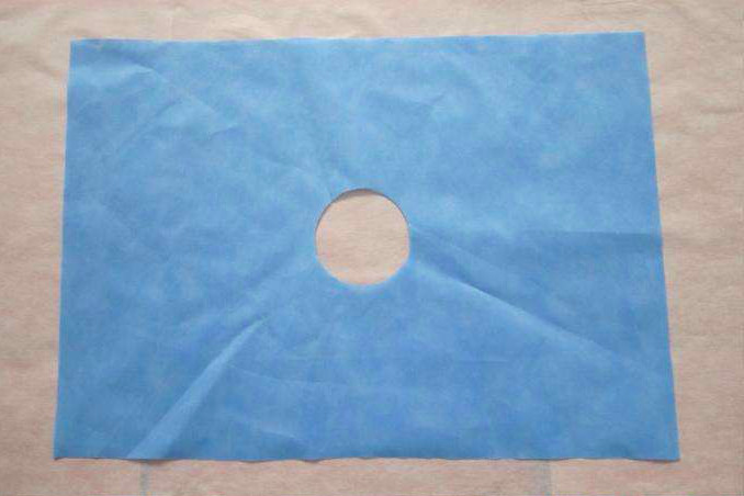 Medical Disposable Operating Room Drapes With Hole / Non Woven Material