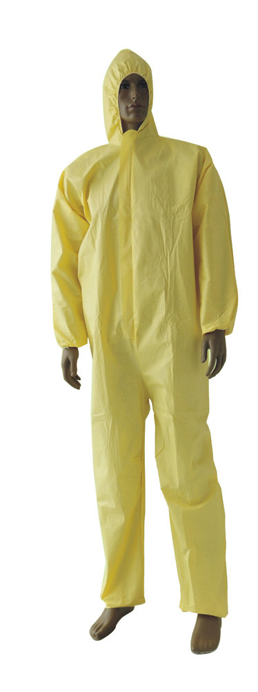 Disposable Clothing Paper Suits , Laminated SF Disposable Coveralls ...