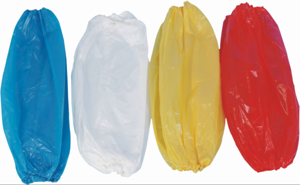 Single Use CPE Plastic Arm Protectors Sleeve Cover Oil - Proof For ...