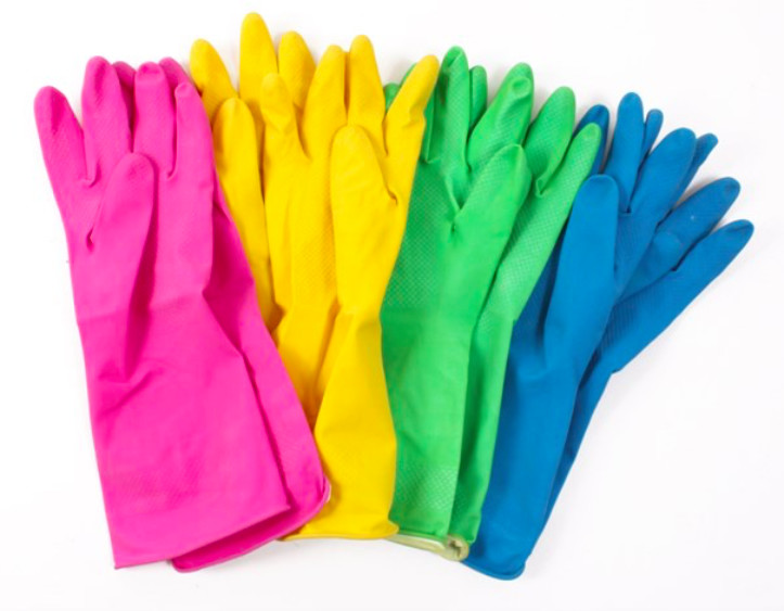 Odourless Colored Hand Protection Gloves Anti - Slip Abrasion Resistant