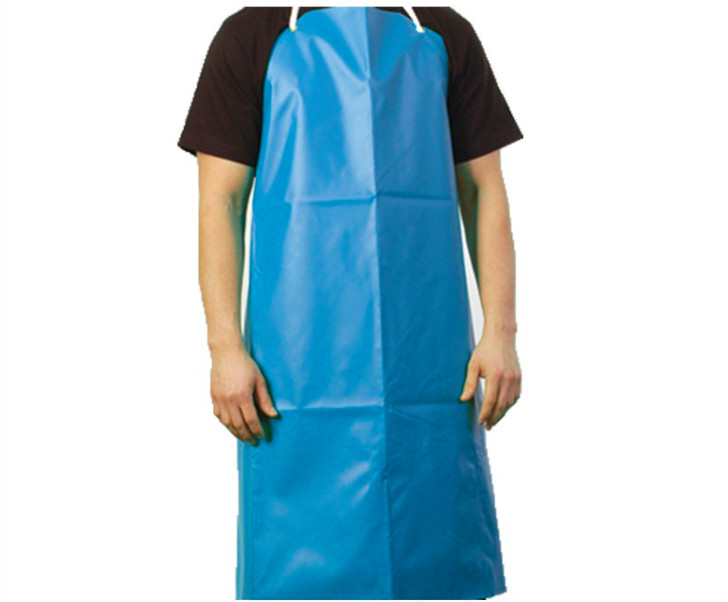 PVC Safety Safety Aprons Industrial Waterproof , Blue Splash Proof Apron