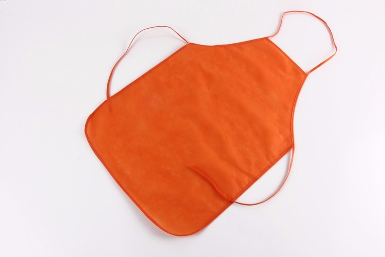 Eco - Friendly Disposable Plastic Aprons Non Woven PP Apron For ...